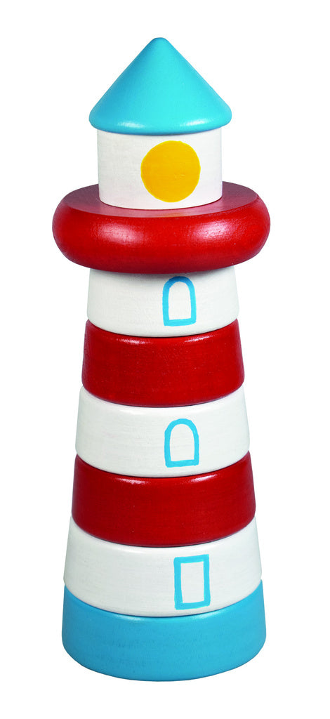 Wooden pyramid Lighthouse | Czech Toys | czechmovie