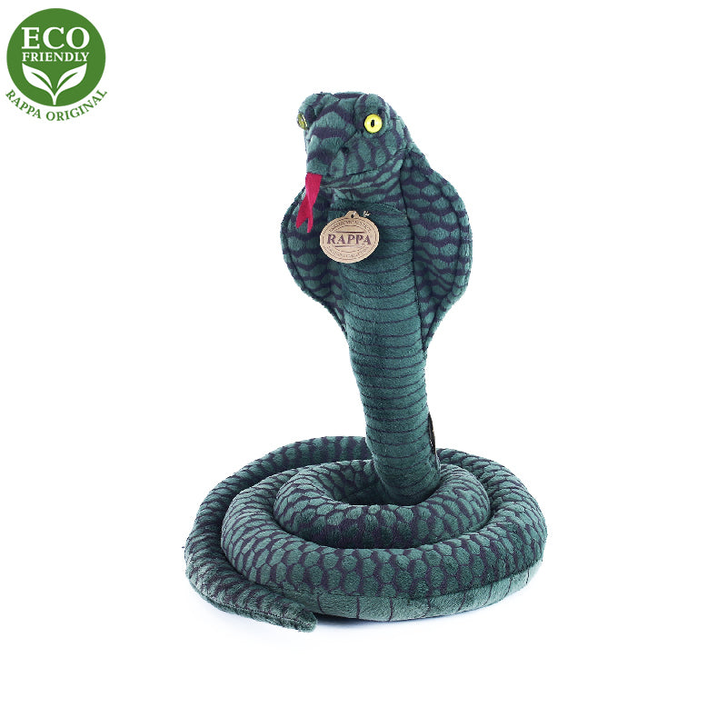 Plush snake cobra 178 cm ECO-FRIENDLY | Czech Toys | czechmovie
