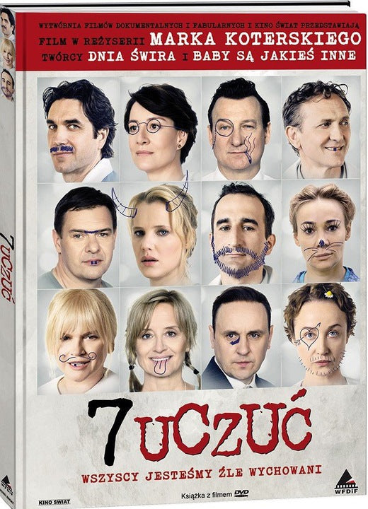 7 Emotions DVD: Unique Comedy by Marek Koterski - Czechmovie.com